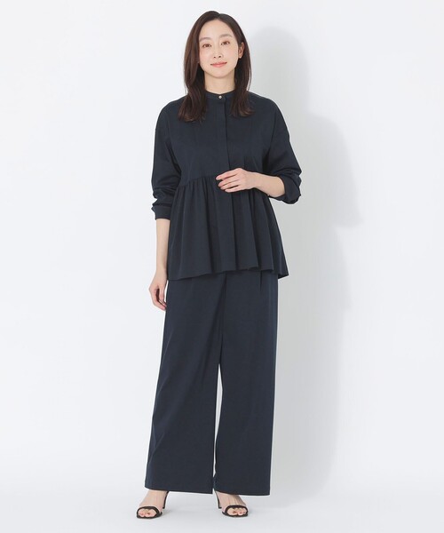 S.ESSENTIALS（エス エッセンシャルズ） ワイドパンツ パンツ 「DRESOPHY」シルキースムースパンツ レディース ...