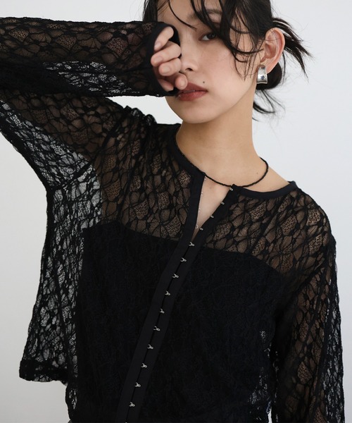 Yahoo!オークション - 「hellam」 カーディガン FREE ブラック レディ...