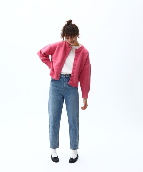 カーディガン ボタンクルーネックカーディガン :60077980:ZOZOTOWN Yahoo!店 - 通販 - Yahoo!ショッピング