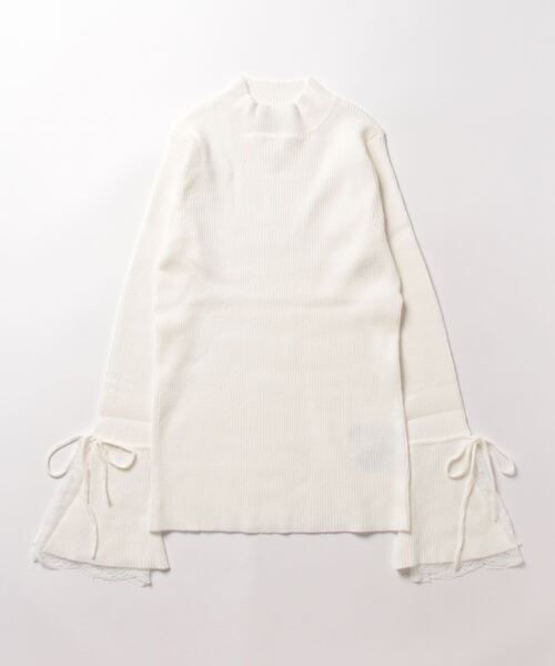 dazzlin 「dazzlin」 長袖ニット FREE オフホワイト レディース : ZOZOTOWN Yahoo!店 - 通販 - Yahoo!ショッピング