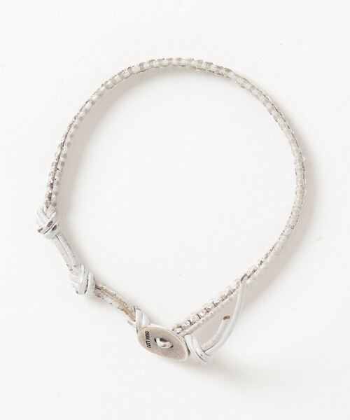 CHAN LUU 「CHAN LUU」 ブレスレット FREE ホワイト メンズ : ZOZOTOWN Yahoo!店 - 通販 - Yahoo!ショッピング