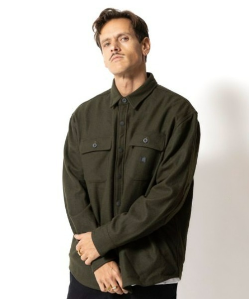 ROARK REVIVAL（ロアークリバイバル） シャツ 「ROARK」NORDSMAN WOOL