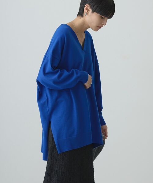 AMERICAN HOLIC 「AMERICAN HOLIC」 Vネックニット FREE ブラック レディース : ZOZOTOWN Yahoo!店 - 通販 - Yahoo!ショッピング