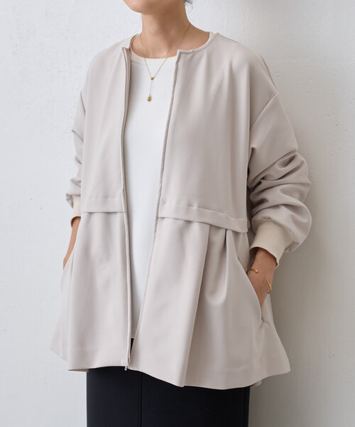 BEARDSLEY 「BEARDSLEY」 ジップアップブルゾン FREE アイボリー レディース : ZOZOTOWN Yahoo!店 - 通販 - Yahoo!ショッピング