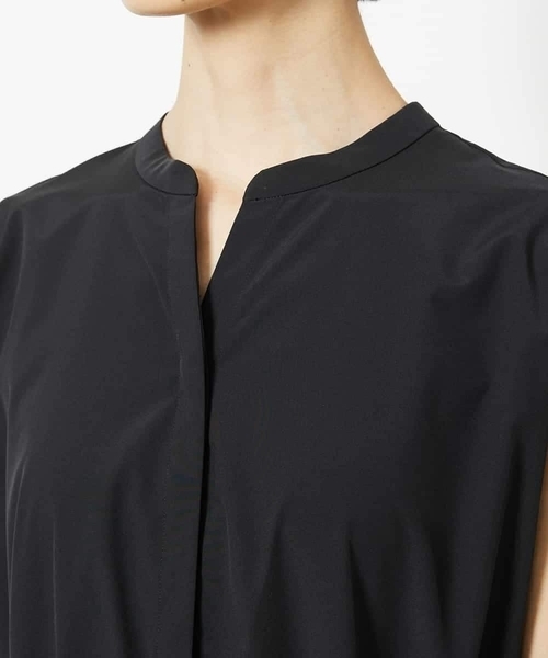 MICHEL KLEIN（ミッシェルクラン） ワンピース キーネックギャザー