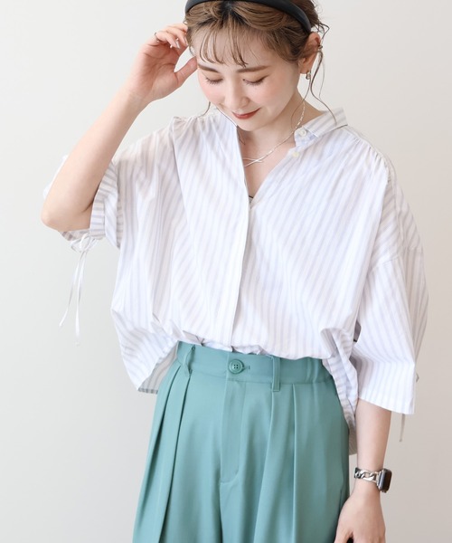 AMERICAN HOLIC 「AMERICAN HOLIC」 半袖シャツ M ホワイト系その他6 レディース : ZOZOTOWN Yahoo!店 - 通販 - Yahoo!ショッピング