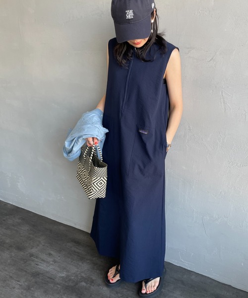 THOUSAND MILE 「THOUSAND MILE」 ノースリーブワンピース F ネイビー レディース : ZOZOTOWN Yahoo!店 - 通販 - Yahoo!ショッピング