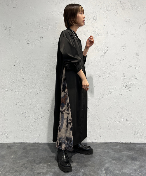 「apres jour mignon」 長袖ワンピース フリー ブラック系その他 レディース : 90057988 : ZOZOTOWN Yahoo!店 - 通販 - Yahoo!ショッピング