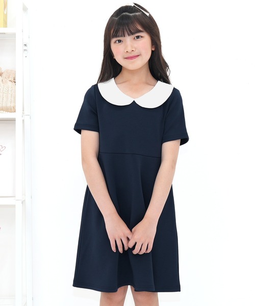 Bee des ワンピース 襟付き半袖ワンピース キッズ 子供服 女の子 : ZOZOTOWN Yahoo!店 - 通販 - Yahoo!ショッピング