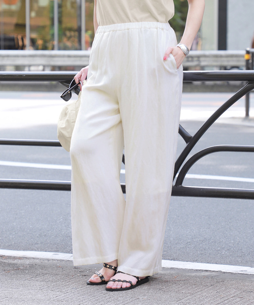 VERMEIL par iena 「VERMEIL iena」 イージーパンツ 40 ホワイト レディース : ZOZOTOWN Yahoo!店 - 通販 - Yahoo!ショッピング