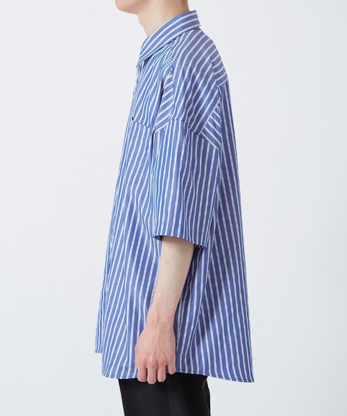 シャツ ブラウス 【NULL】ストライプ 半袖シャツ :72381989:ZOZOTOWN Yahoo!店 - 通販 - Yahoo!ショッピング