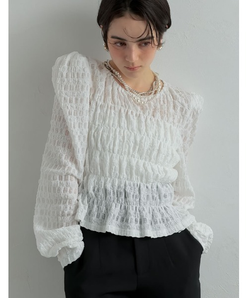 MEISM 「MEISM」 長袖カットソー MEDIUM ホワイト レディース : ZOZOTOWN Yahoo!店 - 通販 - Yahoo!ショッピング