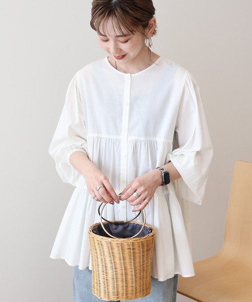 AMERICAN HOLIC 「AMERICAN HOLIC」 長袖チュニック L オフホワイト レディース : ZOZOTOWN Yahoo!店 - 通販 - Yahoo!ショッピング