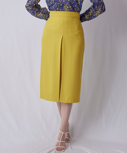 NARACAMICIE（ナラカミーチェ） スカート ボックスプリーツセミタイト