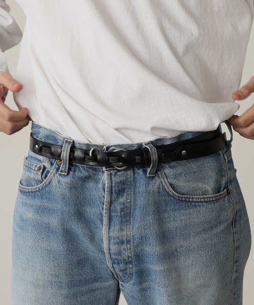 ROOP TOKYO ベルト CHI SELECT/カイセレクト leather belt 本革 フックベルト chi-belt-00528 ...
