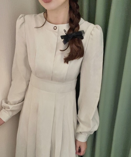 LAUIR 「LAUIR」 長袖ワンピース MEDIUM アイボリー レディース : ZOZOTOWN Yahoo!店 - 通販 - Yahoo!ショッピング