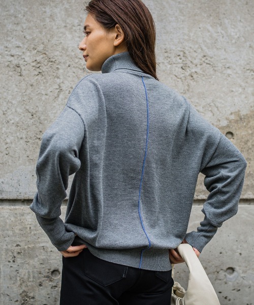 MAYSON GREY（メイソングレイ） タートルネックニット M グレー レディース : ZOZOTOWN Yahoo!店 - 通販 ...