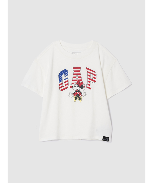 GAP tシャツ GapKids × ディズニー ミニーマウス オーバーサイズ GAPロゴTシャツ (キッズ) キッズ 子供服 女の子 : ZOZOTOWN Yahoo!店 - 通販 ...