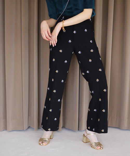 SLOBE citron. 「SLOBE citron.」 パンツ 36 ブラック レディース : ZOZOTOWN Yahoo!店 - 通販 - Yahoo!ショッピング