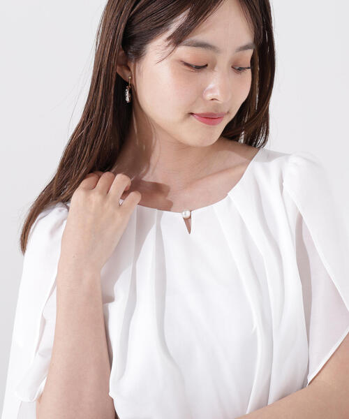 PROPORTION BODY DRESSING ブラウス シャツ パールポイントフレアスリーブブラウス / 1215210709 レディース : ZOZOTOWN Yahoo!店 - 通販 ...