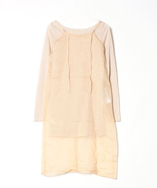 SNIDEL 「SNIDEL」 コンビワンピース FREE ベージュ レディース : ZOZOTOWN Yahoo!店 - 通販 - Yahoo!ショッピング