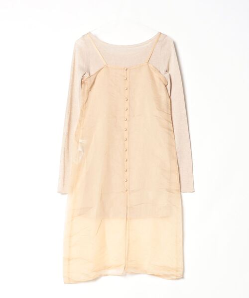 SNIDEL 「SNIDEL」 コンビワンピース FREE ベージュ レディース : ZOZOTOWN Yahoo!店 - 通販 - Yahoo!ショッピング